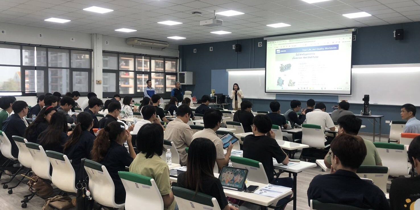 Training at KMITL – Ebara (Thailand)